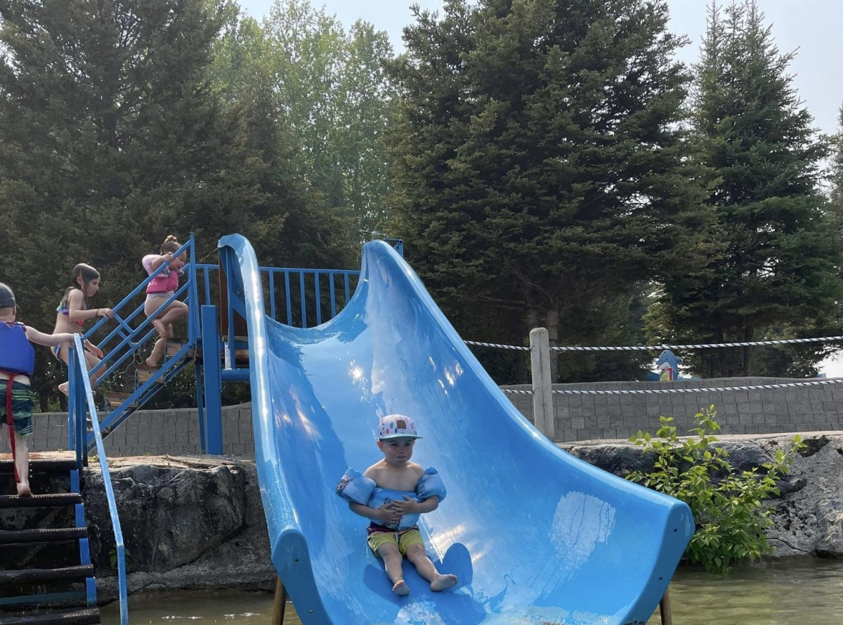 Water Slides – Twin Lakes Camping